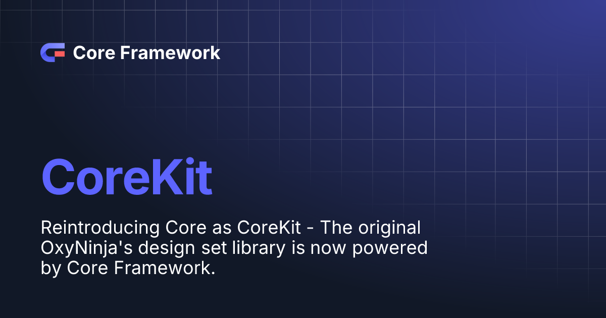 CoreKit | Core Framework